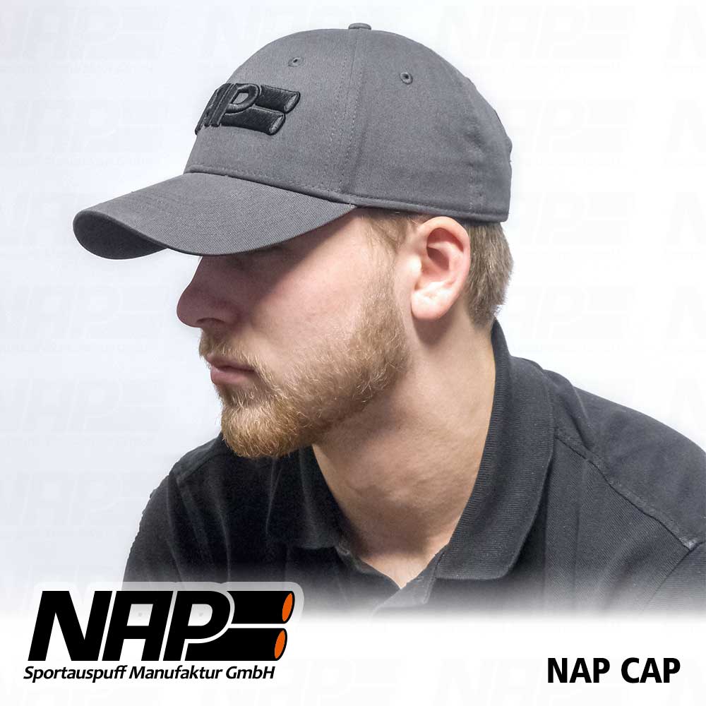 NAP CAP - anthrazit - NAP Sportauspuff Manufaktur