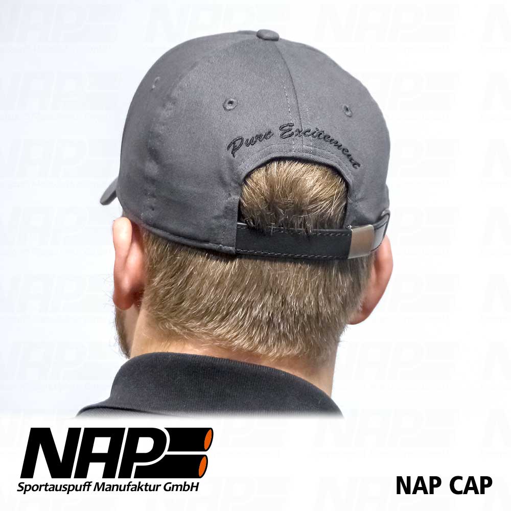 NAP CAP - anthrazit - NAP Sportauspuff Manufaktur